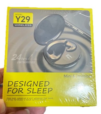 Headphones" NWOT Black Mini & Invisible Designed for Sleep. Model Y29 ...
