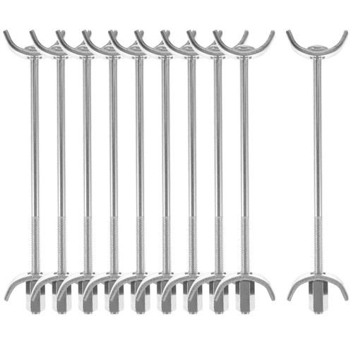 10 Pcs Tabletop Connector Work Butcher Block Countertop Joint Fastener ...