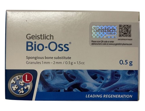 Geistlich "Bio-Oss" Large Granules(1mm-2 mm) Bone Grafting Material 0.5 ...