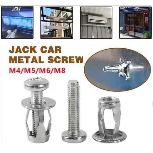 20PCS M4/M5/M6/ Jack Nuts Car Metal Screw Petal Screw Petal Nut ...