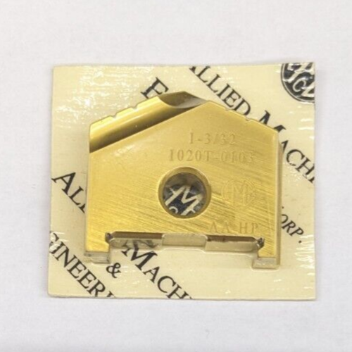 1 Allied 1-3/32" Series AA HP Spade Drill Insert HSS TiN 1020T-0103 130 ...