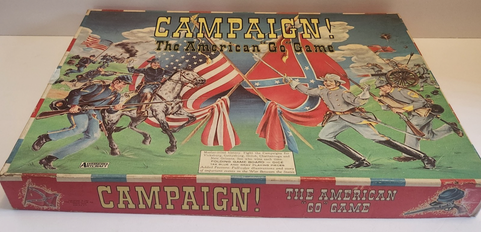 Vintage Campaign! The American "Go" War Game 1961 Saalfield Publishing ...