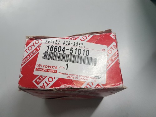 Genuine Toyota 1660451010 Idler Pulley, suits Diesel FZJ7 HZJ7 VDJ7 ...