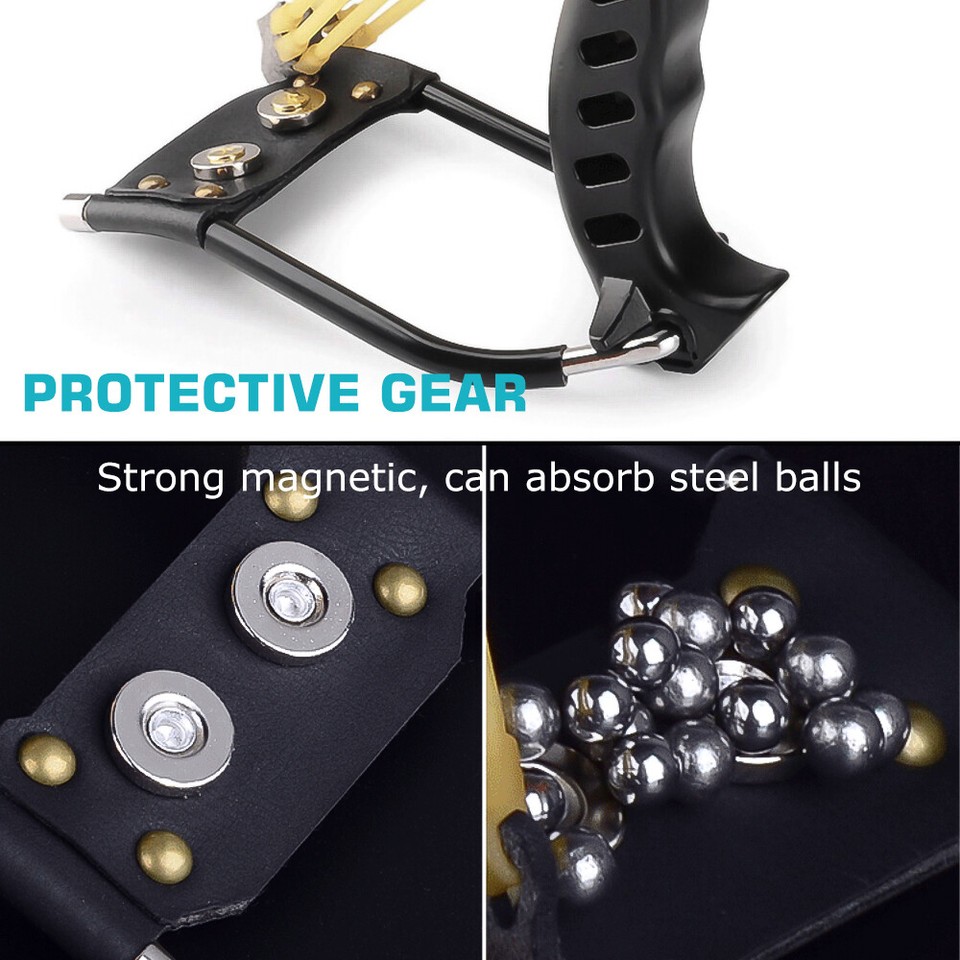 Wrist Sling Rocket Slingshot Professional Hunting Catapult Laser ...