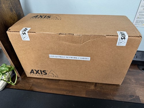 Axis Q1798-LE Outdoor 10MP Network Camera 01702-001 - BRAND NEW SEALED ...