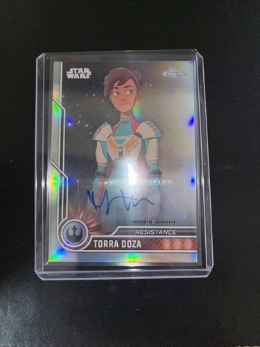 2023 Topps Star Wars Chrome Myrna Velasco As Torra Doza Auto Refractor ...