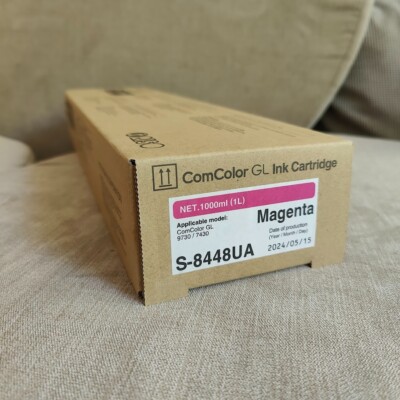 Riso ComColor GL Ink Cartridge | Magenta | OEM | S-8449UA | 9730 & 7430 ...