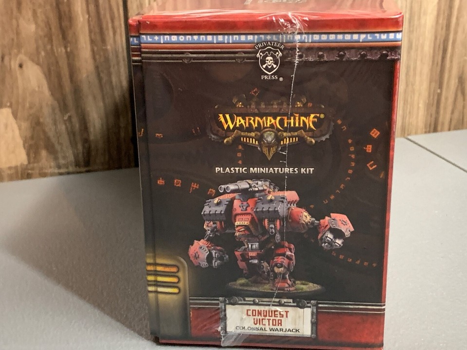 NIB NEW IN BOX WARMACHINE HORDES KHADOR CONQUEST VICTOR COLOSSAL ...