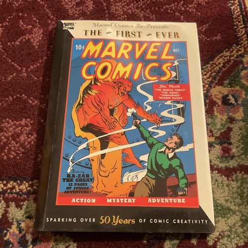 Marvel Comics Re-Presents The First Ever 'Marvel Comics' (1991 Harcover ...