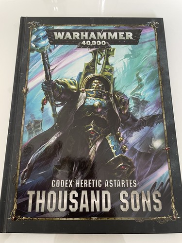 Warhammer 40k Codex Thousand Sons Traitor Legions Armeebuch Hardcover ...