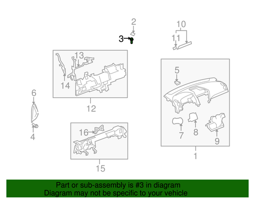Genuine GM M8x1.25x35 Multi-Purpose Bolt 11589407 | eBay