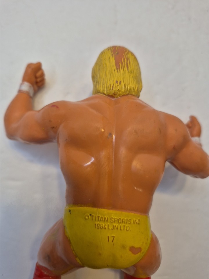 Hulk Hogan Hollywood WWE WWF LJN Rubber Wrestling Superstars Action ...