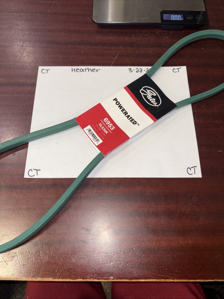 Gates 6953 (5L530K) PoweRated Medium Horse-Power V-Belt 21/32” x 53” | eBay