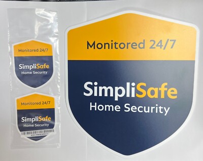 New SimpliSafe Yard Sign with Heavy Duty Stake | eBay