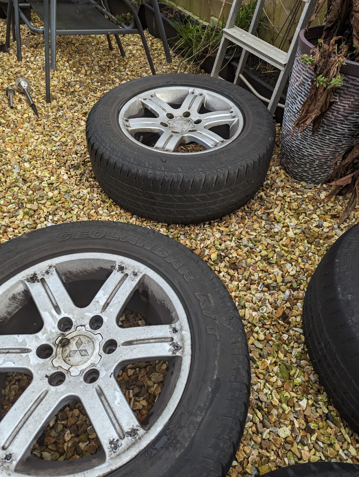 MITSUBISHI SHOGUN 2000-2006 Alloy Wheels Set of 4 Alloys Wheels 18 inch ...