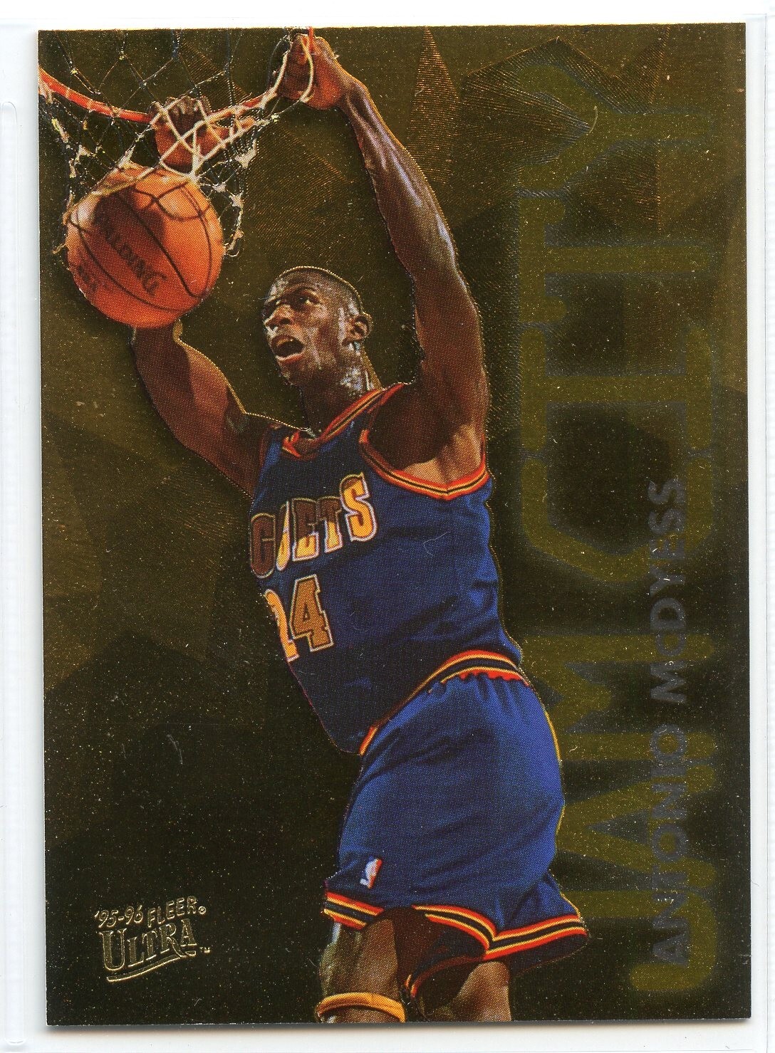 1995-96 Fleer Ultra Basketball Jam City - #6 - Antonio McDyess - Denver ...