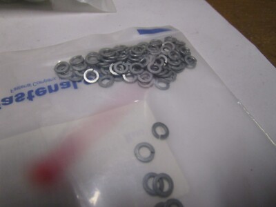 M4 DIN 127 Mechanical Zinc Finish Split Lock Washer QTY 100 | eBay