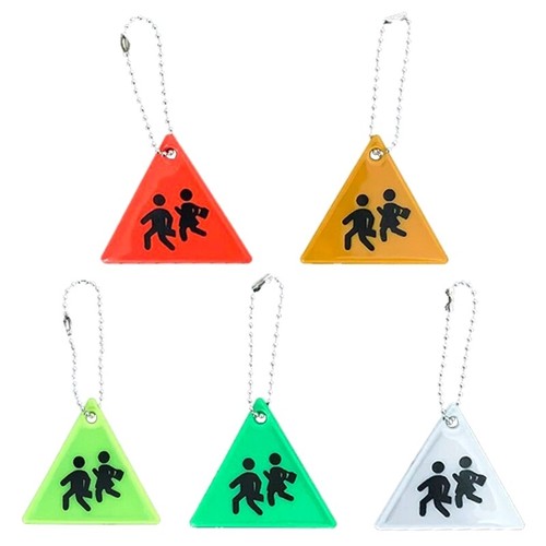 Safety Reflector Pendant Sidewalk Keychain Gifts for Women and Men | eBay