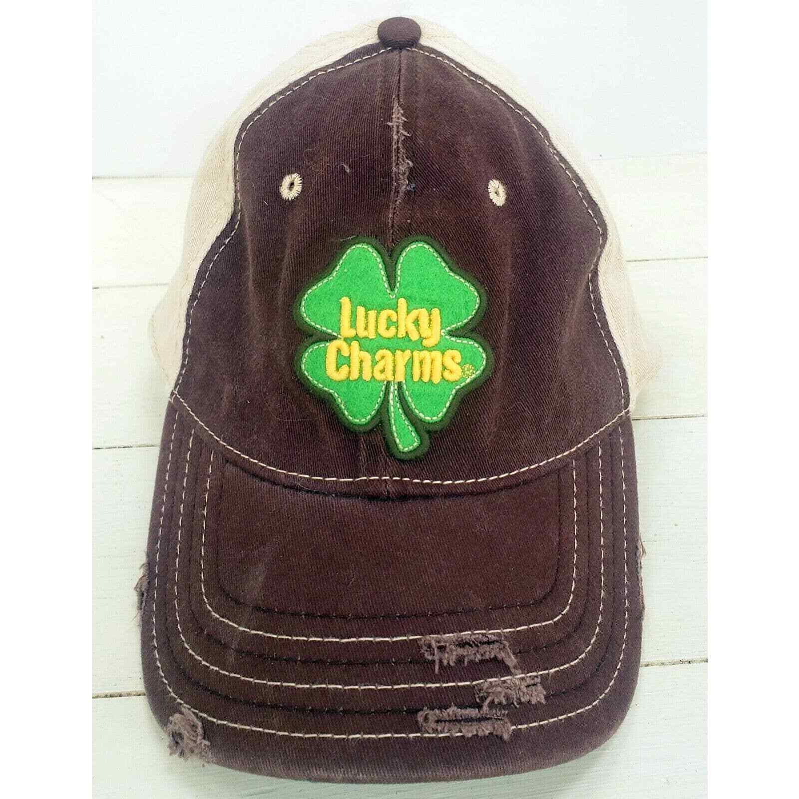 Fitted Hat Baseball Cap Lucky Charms General Mills 20… - Gem