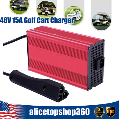 48V Golf Cart Battery Charger for Club Car Smart Charger with Triangle ...