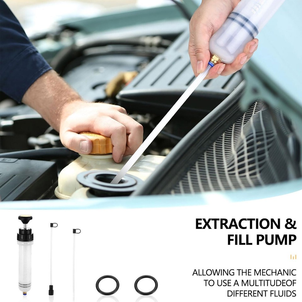 Vacuum Brake Bleeder Car Vehicle Tank Fluid Oil Change Pump Equipment ...