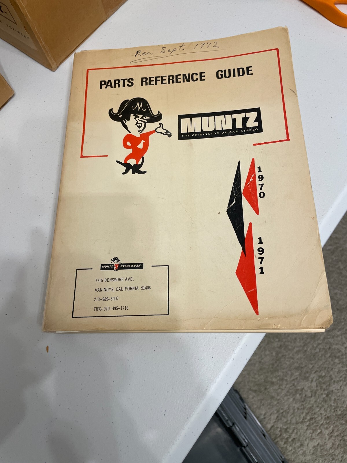 Muntz Stereo-Pak C-100 4 Track UNOPENED IN FACTORY BOX. FREE SHIPPING ...