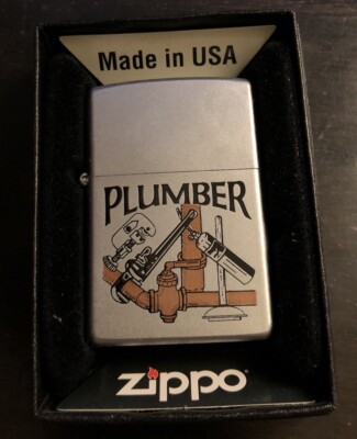 Zippo Lighter Plumber 2000 Design | eBay