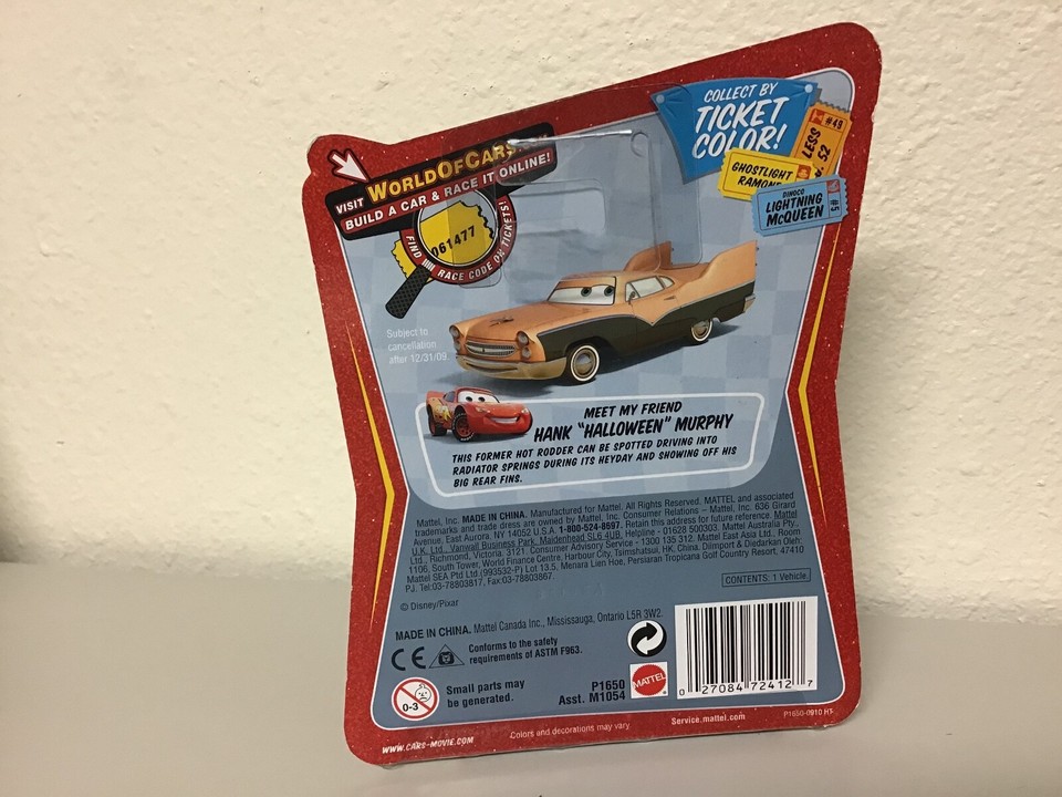 MOC Pixar Cars Andrea #89, Race-O-Rama Card | eBay