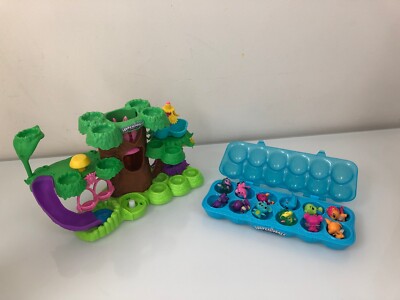 Hatchimals Nursery Playset Colleggtibles Tree House & Figures With ...