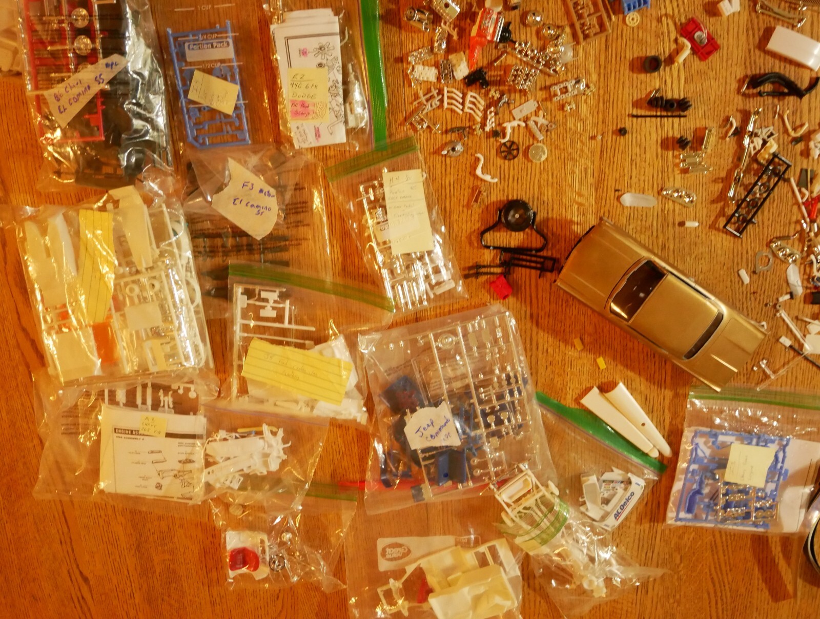 Model Car Parts - Mixed Lot - 1/24 1/25 Scale | eBay