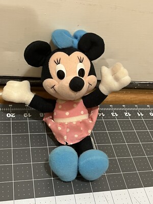 Minnie Mouse 7 inch Plush Playskool 1984 Disney Babies Vintage | eBay