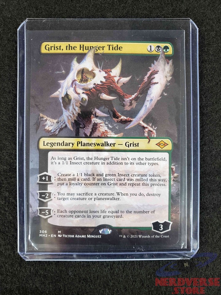 Grist, the Hunger Tide # 306 Borderless MtG Modern Horizons 2 Mythic | eBay