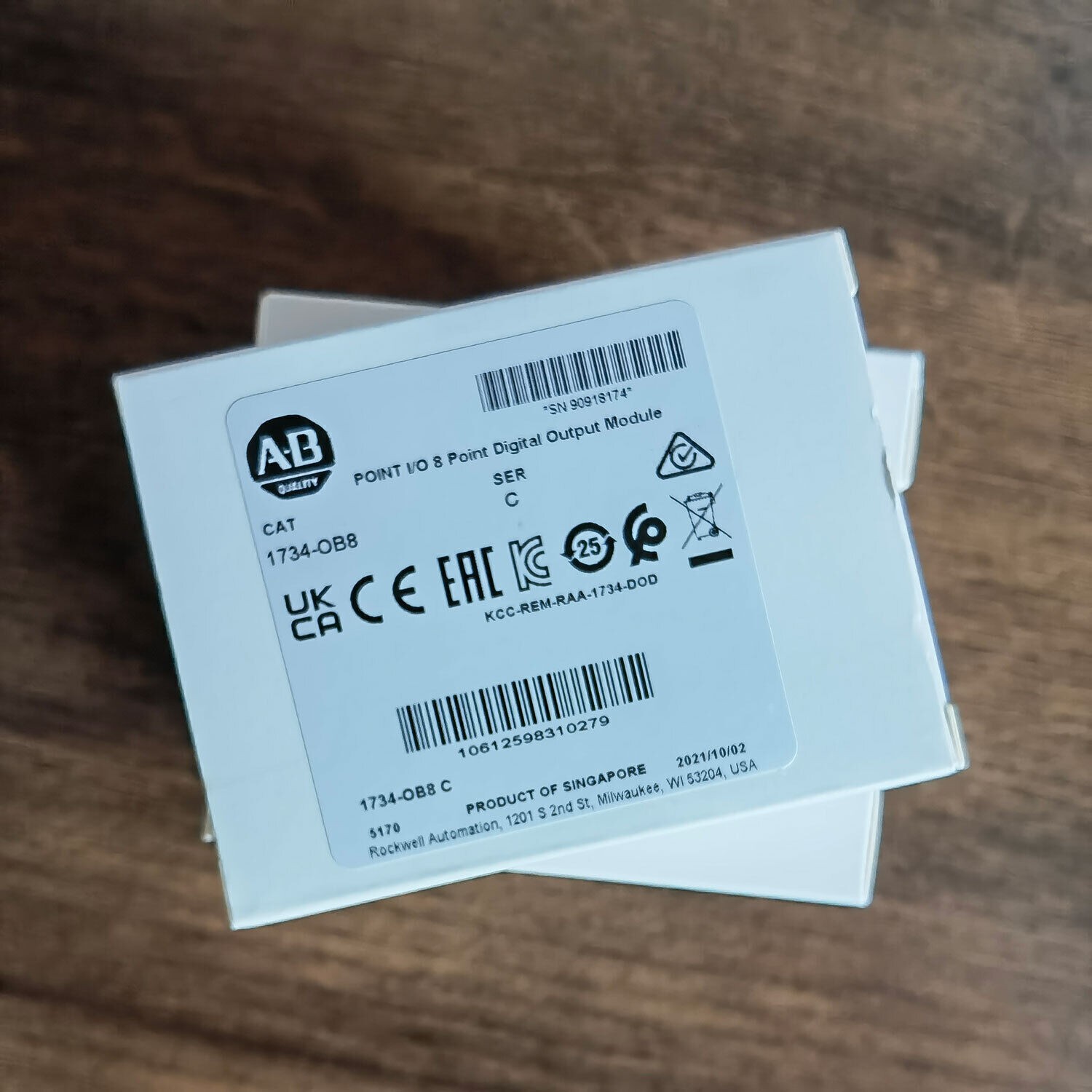 Point I/O Allen Bradley 1734-OB8 /C Digital DC Sourcing Output Module ...