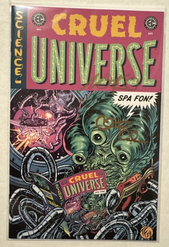EC CRUEL UNIVERSE #1 1:100 SPA FON Signed By Chris Condon And Matt ...
