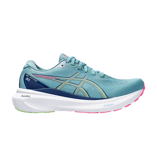 ASICS Wmns Gel Kayano 30 Gris Blue Lime Green 1012B357-402 | eBay