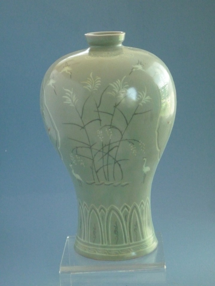 Korean Koryo Dynasty 12th to14th Century Birds Pattern Vase | eBay