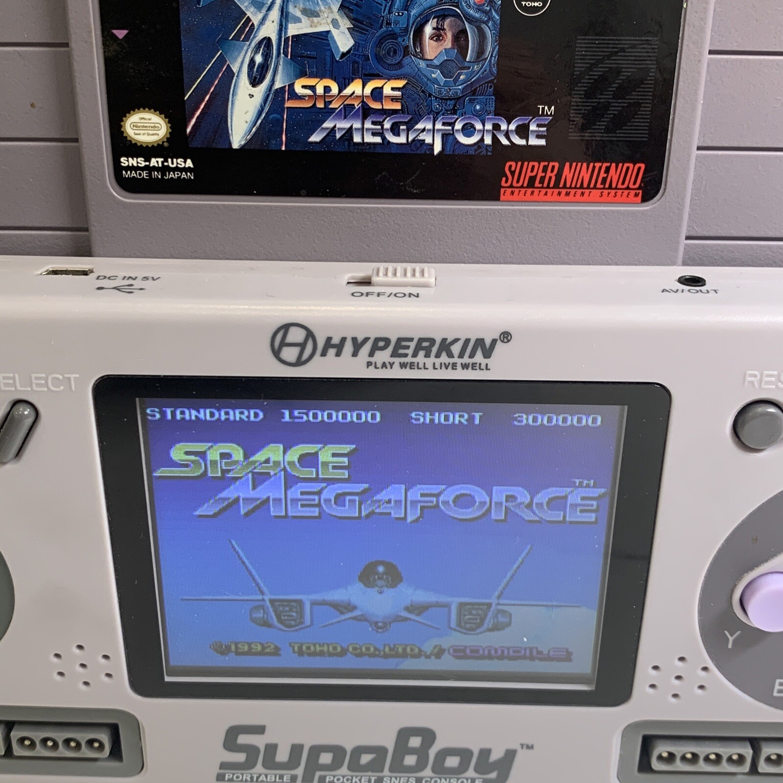 Space MegaForce (SNES, 1994) Authentic Complete CIB Manual TESTED ...