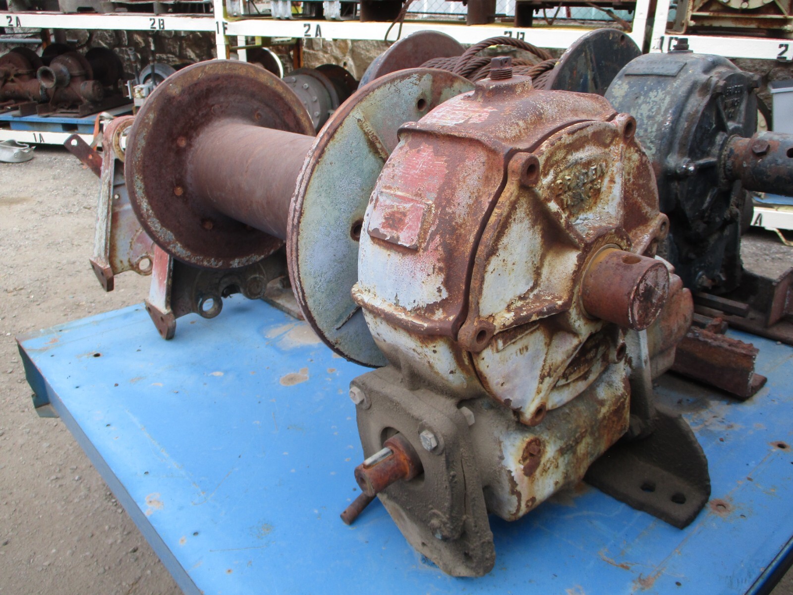 BRADEN Mechanical Winch Model: AMS9-18A Capacity: 25,000 lb | eBay