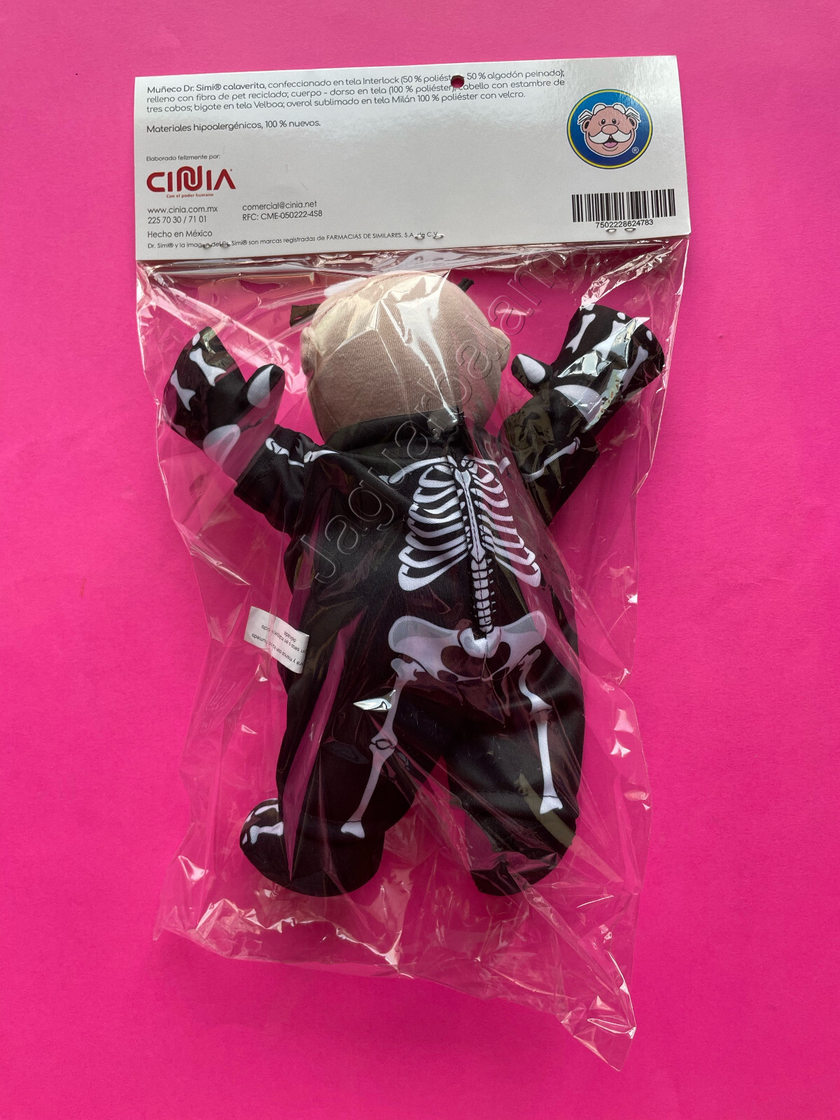 Mexican Original Dr Simi Calaverita Plush Doll Concert Throw Tik Tok ...