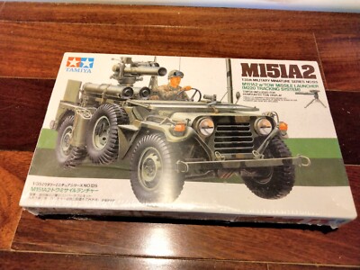 Tamiya M151A2 w/ Tow Missile Launcher 35125 1/35 FS NEW Model Kit ...