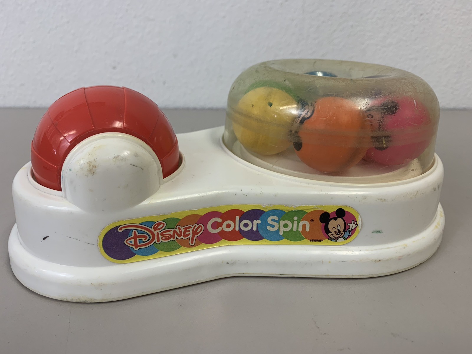 Vintage 1986 Mattel Disney Color Spin Toy Mickey Mouse | eBay
