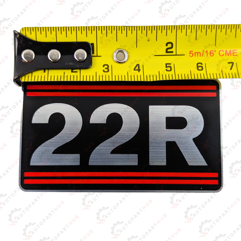 Genuine OEM Toyota Engine Nameplate Sticker 22R Supra Truck 4Runner ...