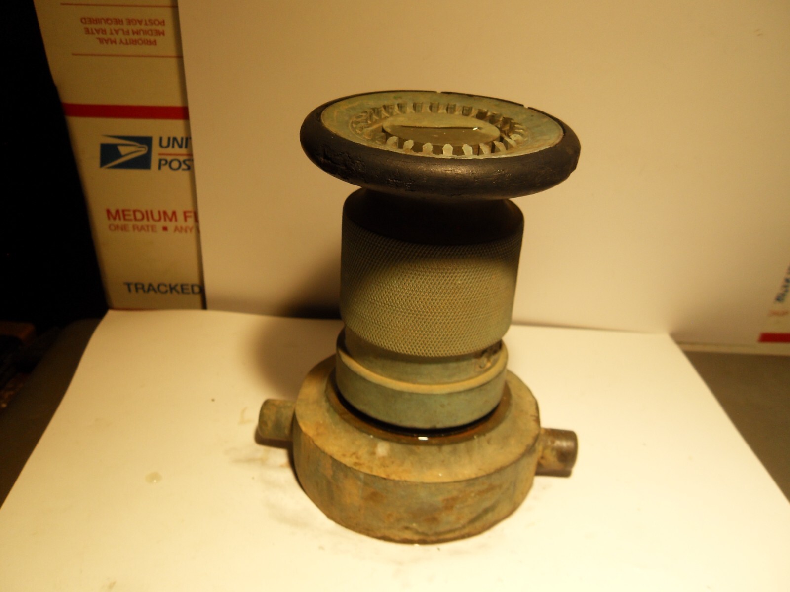 VTG 250 Powhatan Brass Fire Department Nozzle Adapter adjustable CRACK ...