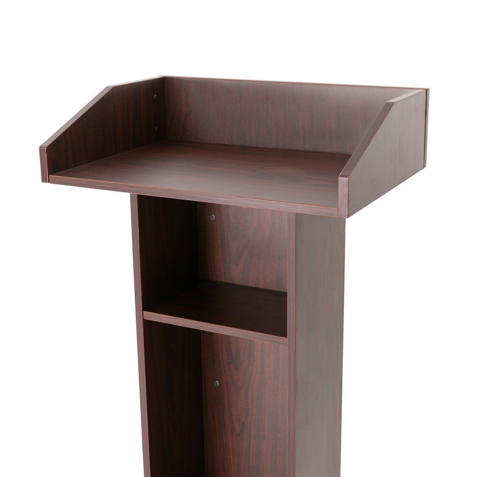 Presentation Stand Lectern Curved Podium Pulpit Church Conference ...