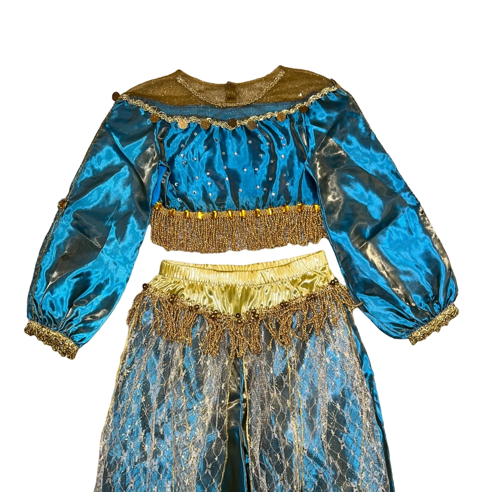 Aladdin Inspired Genie Costume for Girls Sz 6 Handmad… - Gem