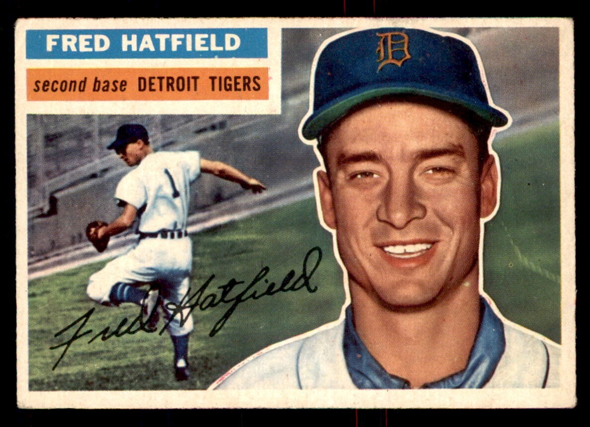 1956 Topps Baseball #318 Fred Hatfield VG/EX *f1 | eBay