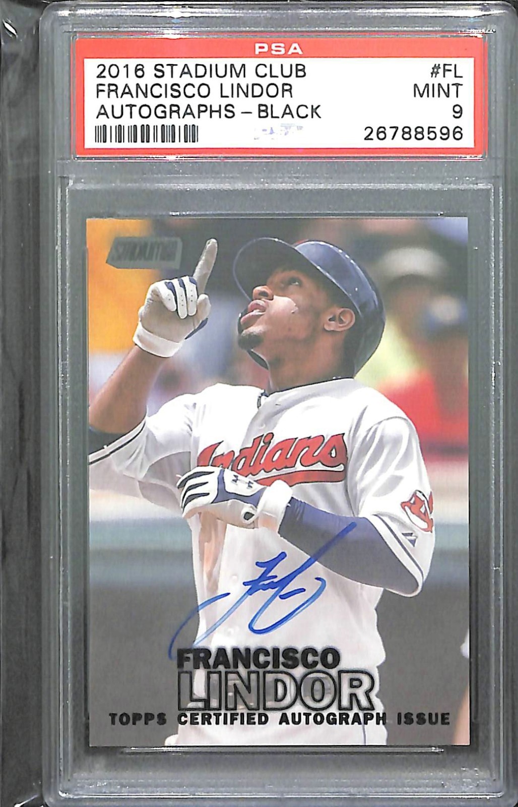 Francisco Lindor Autographed Memorabilia | Signed Photo, Jersey ...