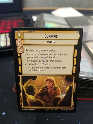SWU Cunning (203/252) - Spark of Rebellion NM | eBay