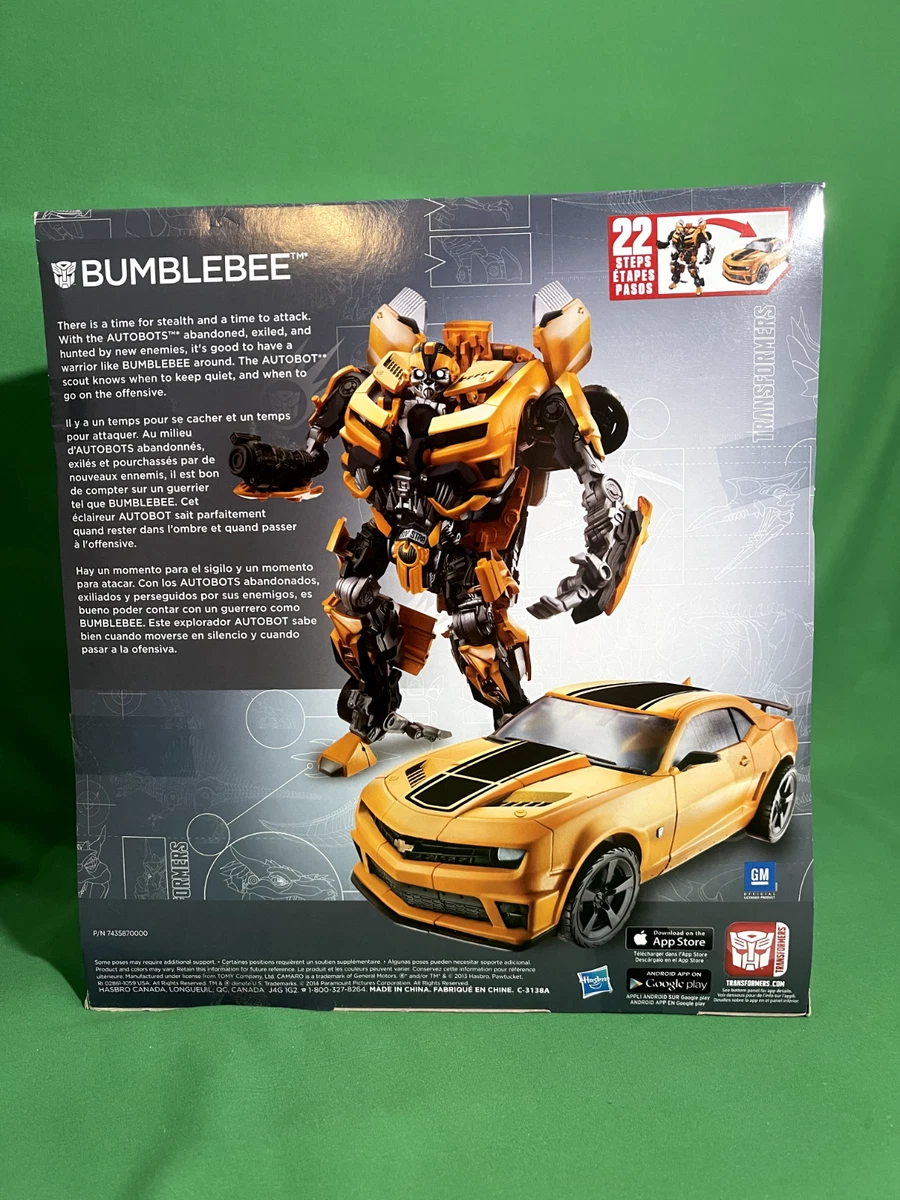Transformers Age Of Extinction Leader Class Bumblebee Toy