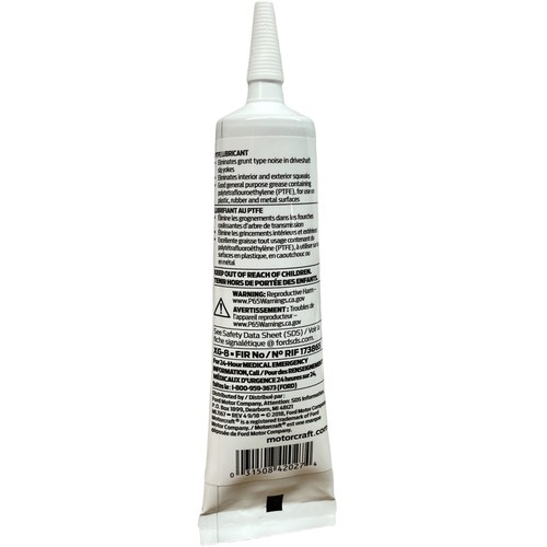 Motorcraft XG8 PTFE Lubricant For Driveshaft Slip Yokes Speedometter ...